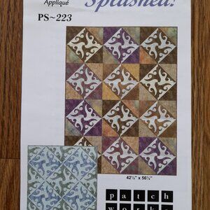 Quilting | Office | Scroll Design Quilt Sewing Pattern For Fat Quarters ...